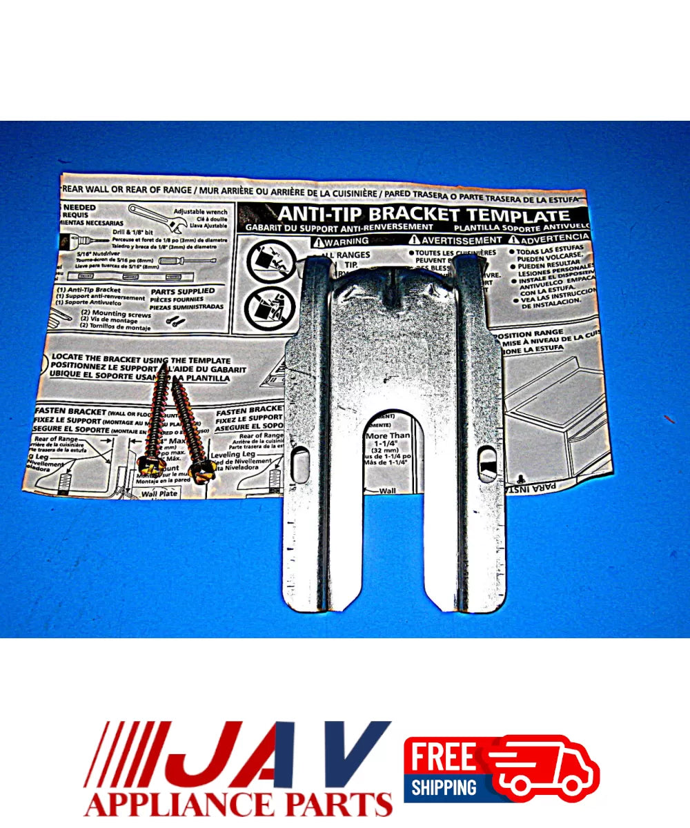 OEM Crosley Range Oven Anti Tip Kit Inv# LR2848 – JAV PARTS