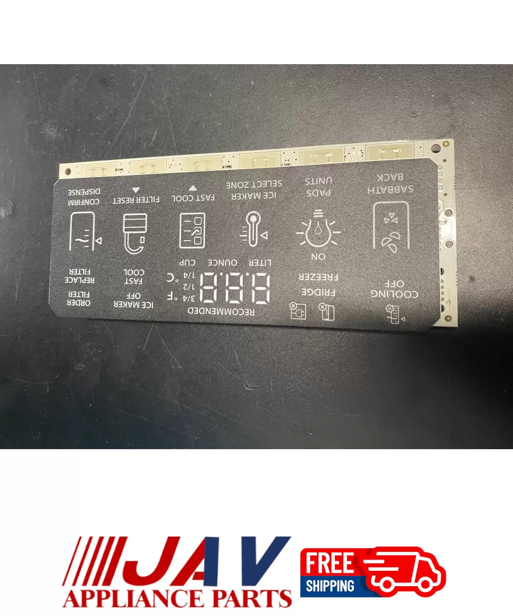 Whirlpool W10222961 Refrigerator Display Control Board UI PID# 19904 ...